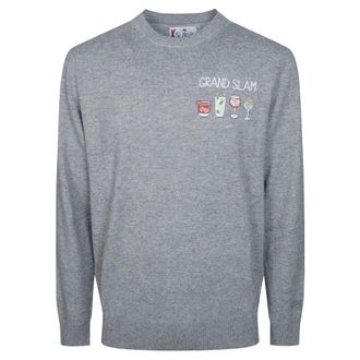 MC2 Saint Barth Pull l&eacute;ger Heron - Homme - Pulls - Gris - Taille: M