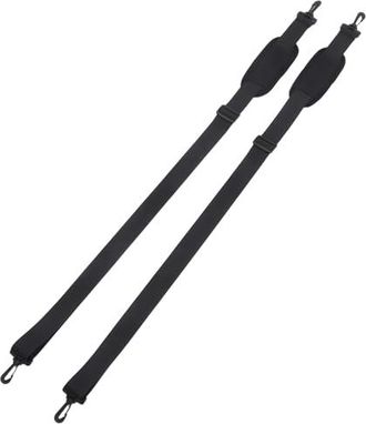 IFUNDOM 2pi&egrave;ces Bandouli&egrave;re R&eacute;glable de Lot Crochets pour Sac Ordinateur Portable Sacoche Bandouli&egrave;re de Rechange