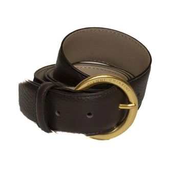 Gianni Chiarini Ceinture en cuir 3-5 cm - Femme - Accessoires - Brun - Taille: 100 CM