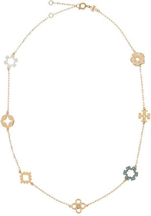 Tory Burch Femme, Accessoires, Jaune, Taille: ONE Size Collier avec Cristaux &Eacute;tincelants