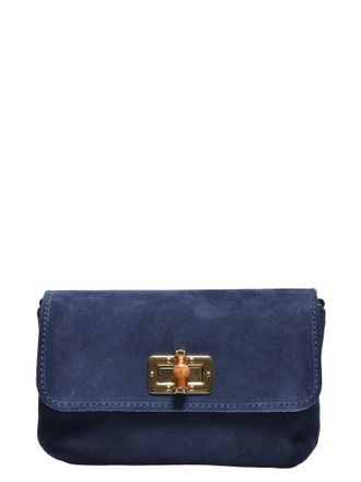 Luisa Vannini BLAU Rindsledertasche