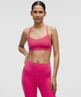 lululemon Soutien-gorge Flow Y Nulu Maintien l&eacute;ger, bonnets A &agrave; C pour Femmes - Taille 12