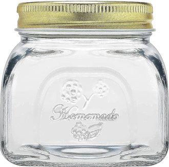 Pasabahce Homemade Vorratsdose mit Deckel, Gold