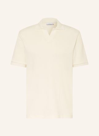 Eton Piqu&eacute;-Poloshirt weiss