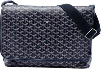 Goyard Pre-owned Capetien Sac bandouli&egrave;re - Femme - Pre-owned - Bleu - Taille: ONE Size