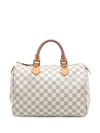 Louis Vuitton 2006 Damier Azur Speedy 30 boston bag - Wei&szlig;