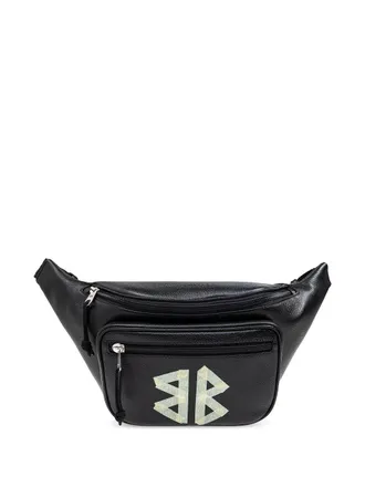 Balenciaga sac banane &agrave; fermeture zipp&eacute;e - Noir