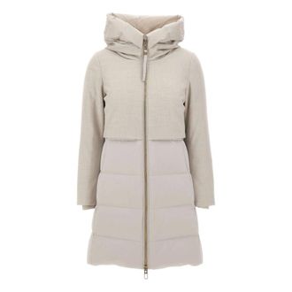 Duno Balloon Prato Mestre Daunenjacke - - Coats - Damen - Beige - XL