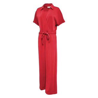 Maicazz Damen, Jumpsuits & Playsuits, Rot, MGr&ouml;&szlig;e