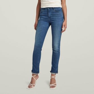 G-Star Noxer Straight Jeans - Dunkelblau - Damen