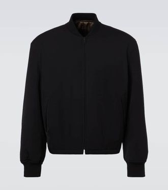 The Row Veste bomber Fenn réversible en laine