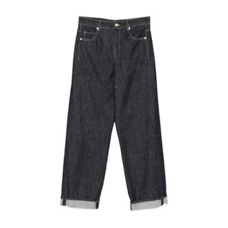 Max Mara Gerades Jeans - - Jeans - Damen - Blau - XS