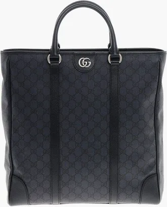 Gucci Faux Leather OPHIDIA Tote Bag with All-Over Monogram Gr&ouml;&szlig;e Unica
