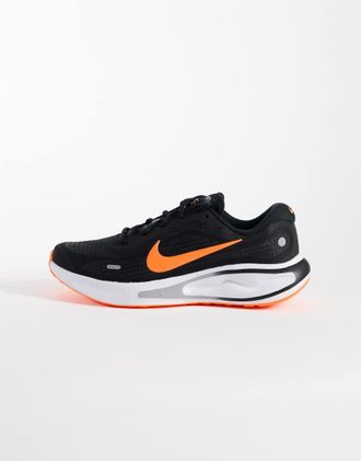Nike Journey Run - Baskets - Noir et orange