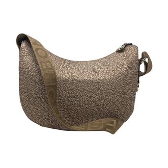 Borbonese Femme, Sacs, Beige, Taille: ONE Size Luna Bag Middle