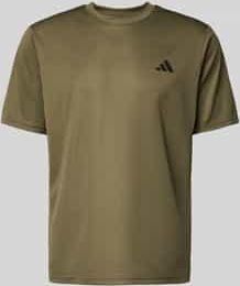 adidas T-Shirt mit Label-Print