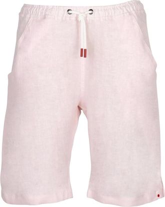 Kiton Homme, Shorts, Rose, Taille: XL Short en lin