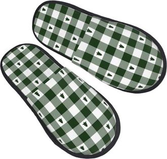 Generic Pantoufles DHiver Sapin De No&euml;l Vert Lavables Pantoufles En Feutre Doux Hiver Chausson Pour Camping Int&eacute;rieur H&ocirc;tel M