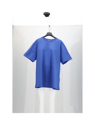 Dior Mens T-Shirt With Logo Bluette T-Shirts And Polos