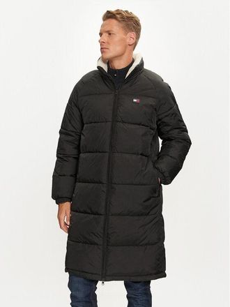 Tommy Jeans Winterjacke Vail DM0DM20604 Schwarz Regular Fit