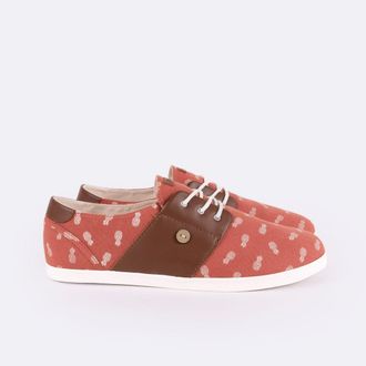 Faguo Tennis en toile tarracota & camel - CYPRESS