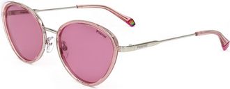 Polaroid Pld 6145/s 35J/0F PINK Sunglasses Womens Polycarbonate, Standard, 56