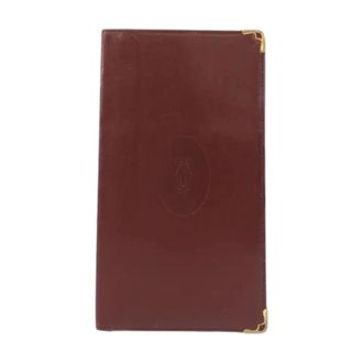Cartier Pre-owned Vintage Leder-Portemonnaie - - Pre-owned - Damen - Rot - ONE SIZE