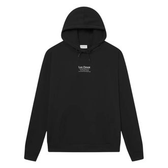 Les Deux Hoodie Establisehed - - Sweatshirts & Hoodies - Herren - Schwarzk - L