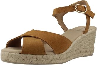 Geox Femme, Chaussures, Brun, Taille: 39 EU D Gelsa Low Wedge Sandal