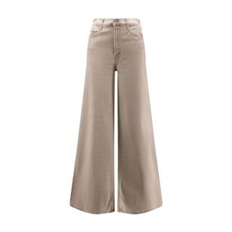 Mother Femme, Jeans, Beige, Taille: W29 Jeans Jambes Larges