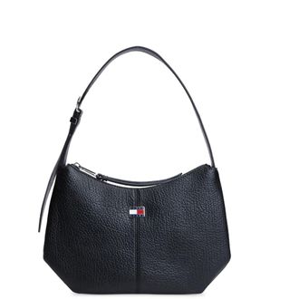 Tommy Jeans Slouchy City Schultertasche - - Bags - Damen - Schwarzk - ONE SIZE
