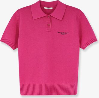 Givenchy Wool and cashmere polo shirt - GIVENCHY - gender_Woman