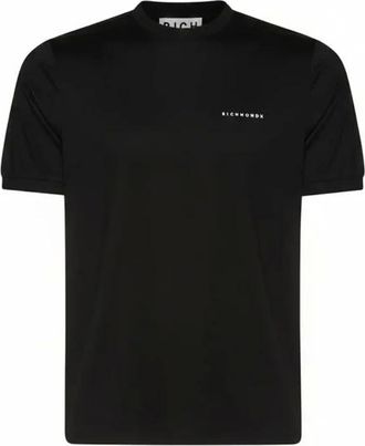 John Richmond Homme, Tops, Noir, Taille: XL T-Shirt Respir