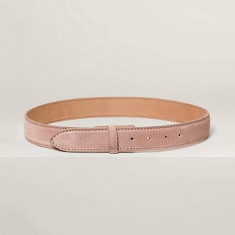 Reptiles House Vauren - Wildledergürtel - Rosa