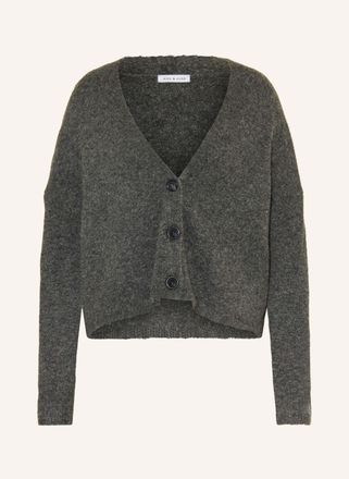 Mrs & Hugs Mrs & Hugs Strickjacke grau