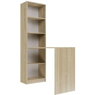 Topeshop Topeshop - Ensemble de bureau Onyx R50 sonoma