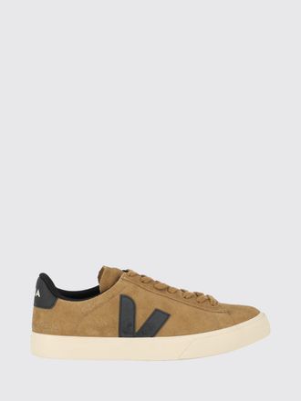 Veja Baskets basses Campo en daim avec logo V contrastant