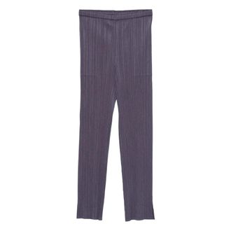 Issey Miyake Hosen - - Trousers - Damen - Grau - XL