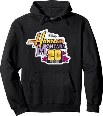 Disney Hannah Montana 20th Anniversary Official Logo Pullover Hoodie