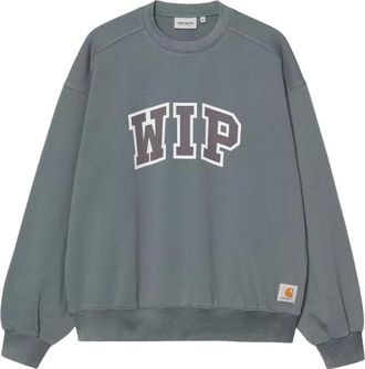 Carhartt Work in Progress Homme, Sweatshirts et sweats &agrave; capuche, Bleu, Taille: L Felpa