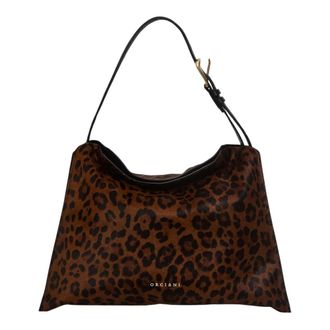 Orciani Leouni Schultertasche - - Bags - Damen - Braun - ONE SIZE