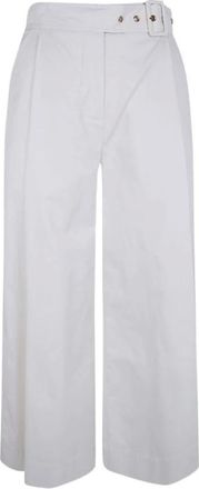 Twinset Femme, Pantalons, Blanc, Taille: 44 FR Wide Pantalons
