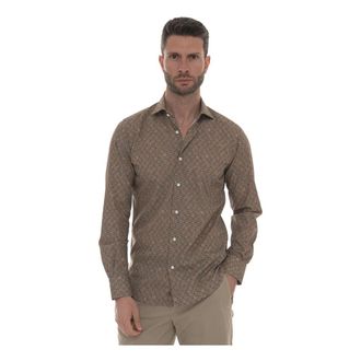 Carrel Casual Hemd - - Shirts - Herren - Grau - M