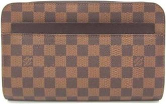 Louis Vuitton Sac pochette Saint Louis Pre-owned - Femme - Pre-owned - Brun - Taille: ONE Size