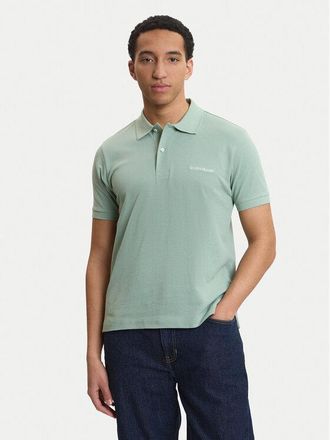 Guess Poloshirt M4BP29 KCJV1 Gr&uuml;n Regular Fit