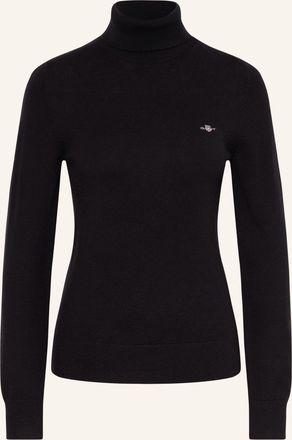 GANT Rollkragenpullover schwarz