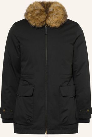 Woolrich Woolrich Daunenjacke Mit Kunstfell schwarz