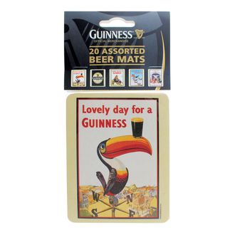 Guinness Heritage 20 Pk Coasters