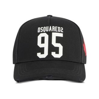 Dsquared2 Homme, Accessoires, Noir, Taille: ONE Size Casquette de baseball Wild2