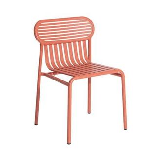 PETITE FRITURE Chaise empilable Week-end - Orange - Aluminium - Designer Studio BrichetZiegler